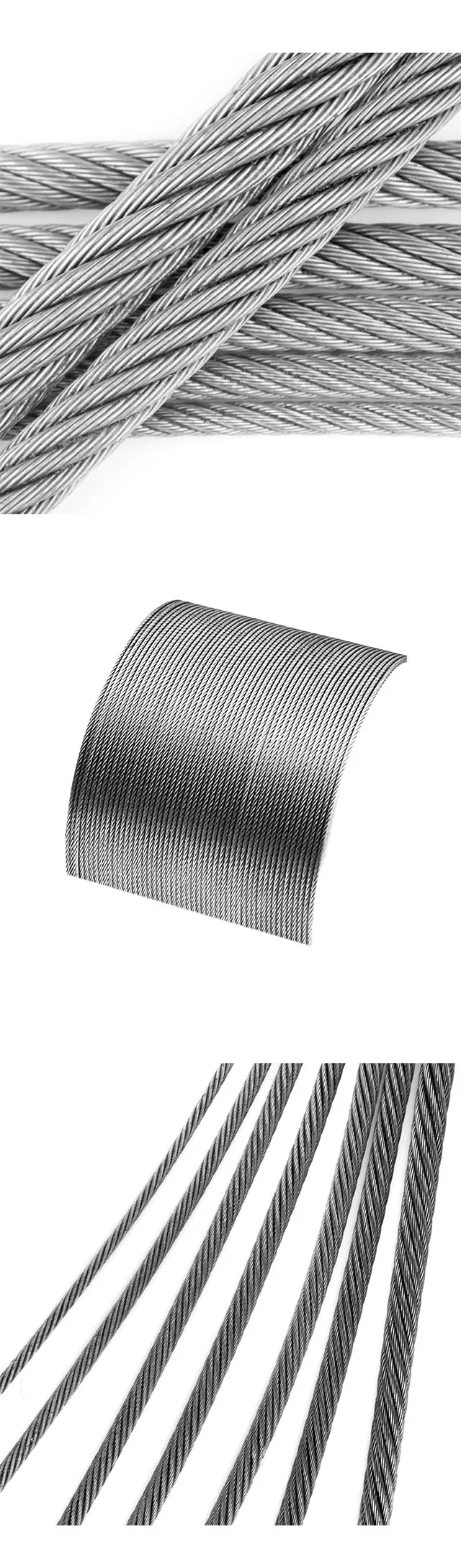Elevator Wirerope Fibre Governor Rope 6mm - 12mm