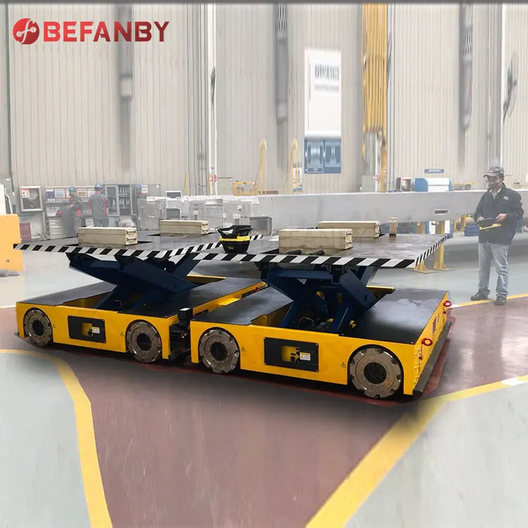 Autonomous Metal Plate Transfer Wireless Transport Cart agv System ...