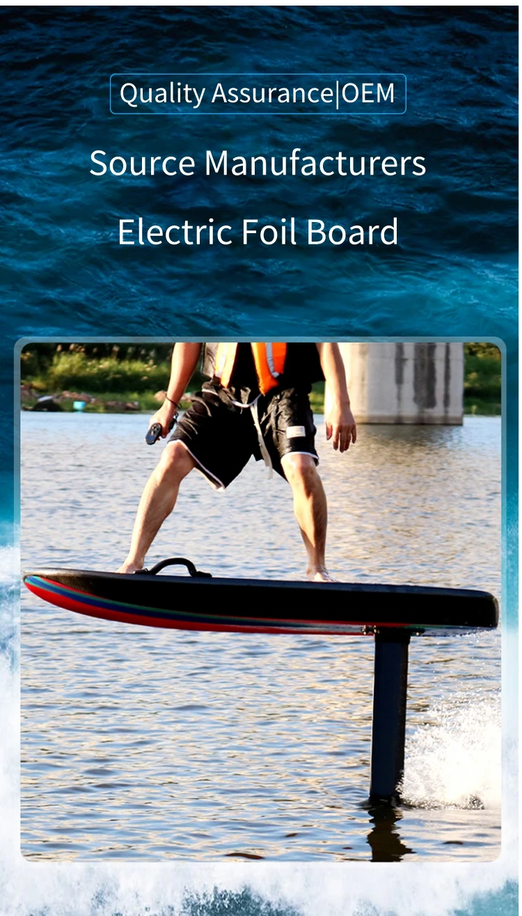 Carbon Fiber Efoil - Ultimate Hydrofoil Board Experience