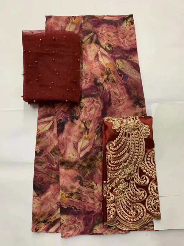 Shop Sudanese Voile Fabric for Women - Sustainable & Stylish