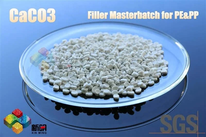 Plastic Pp Carrier Caco3 Calcium Carbonate Filler Masterbatch With Good ...