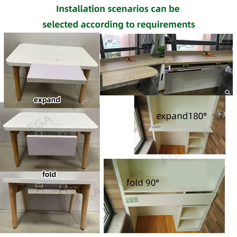 180 Degree Folding Table Hinge For Furniture & Sofa Beds, Oem