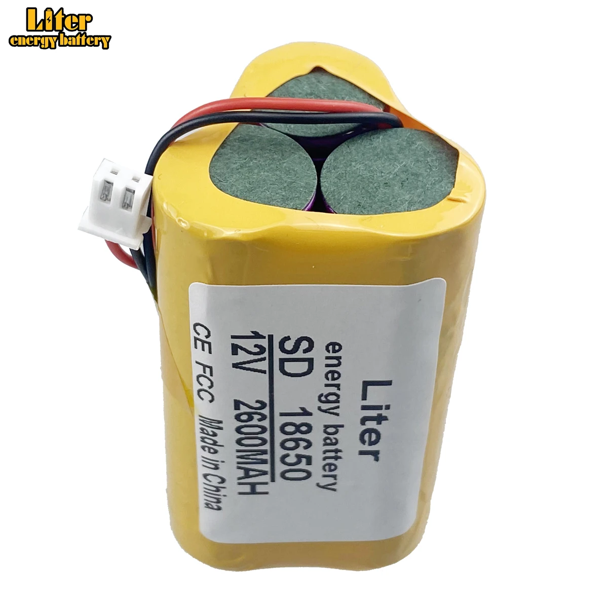 12V 18650 Lithium Battery Pack 3S1P for Flashlight & LED Light - OEM
