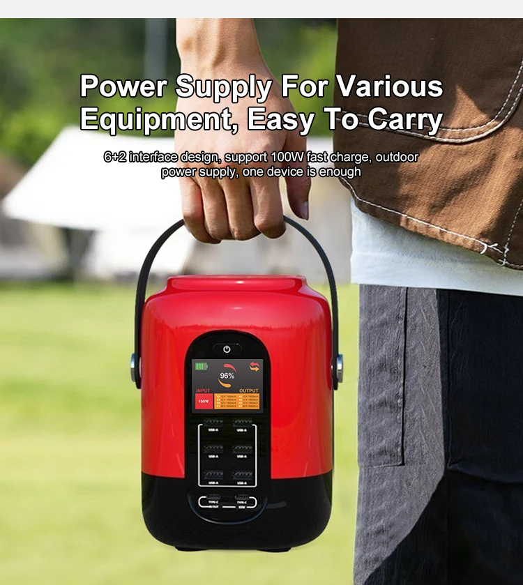 IP67 Waterproof 5V 9V 12V 20V Silent Power Station Power Bank 370Wh ...