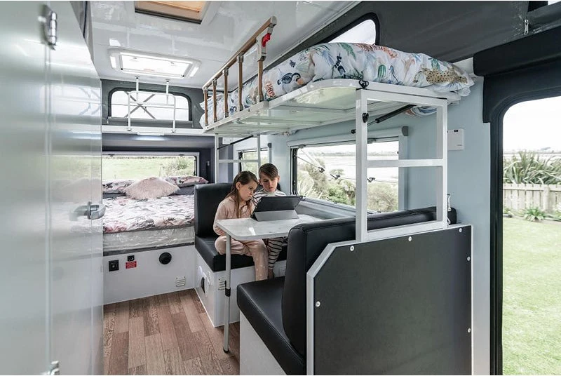 MJC Motorhome - Luxury Travel Trailer with Gas Bottle Holder