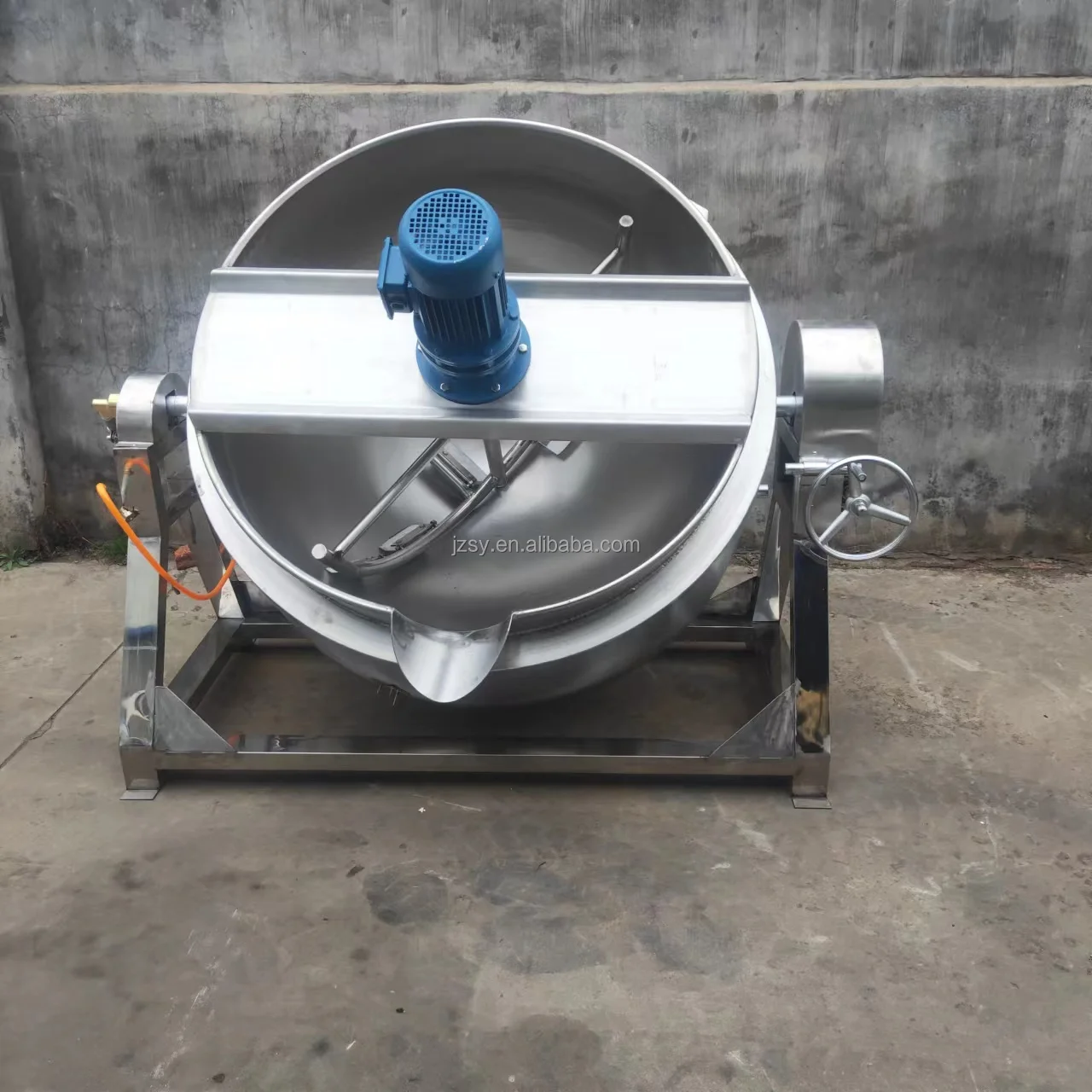 300L Vertical Electric Flip Basket - Efficient Cooking Pot