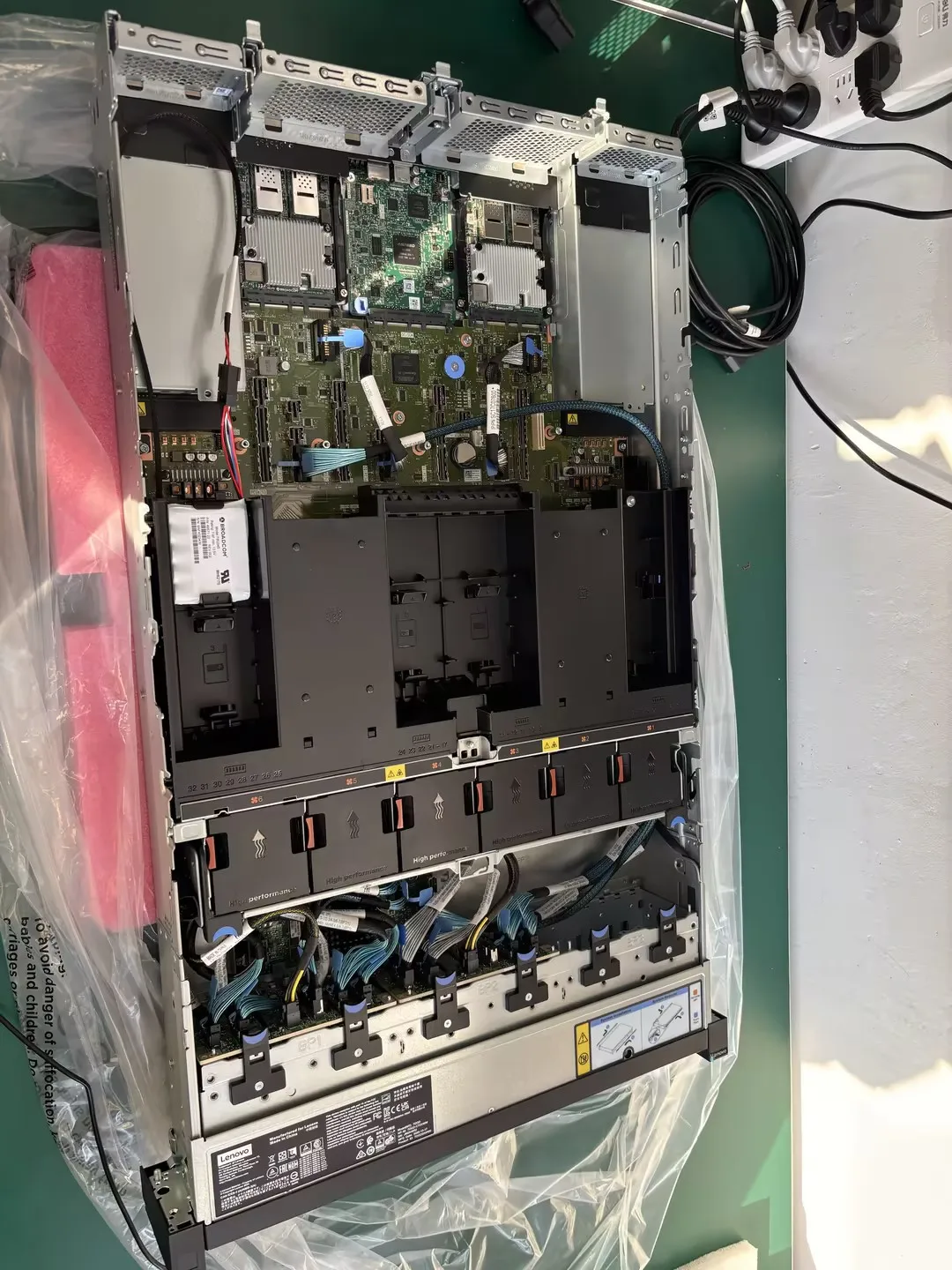 Brand New Lenovo ThinkSystem SR650 V4 2U Rack Server NVMe SATA SAS ...