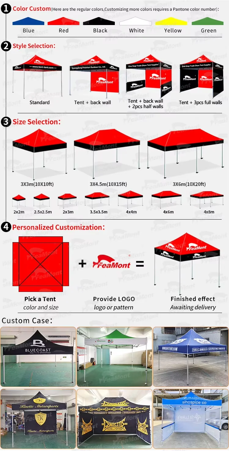 Custom Canopy Tent - Gazebo Canopy for Outdoor Events