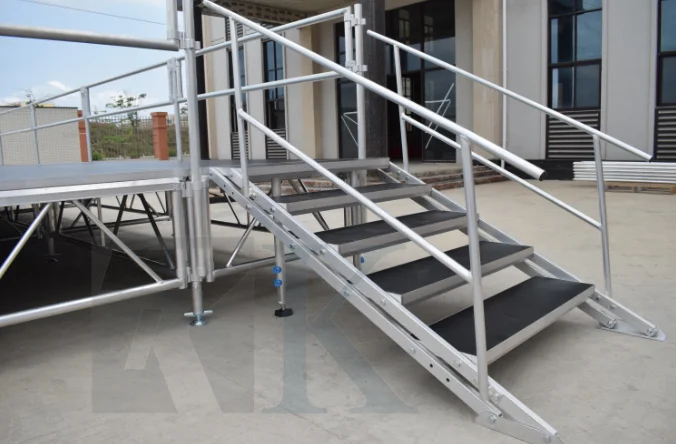 Aluminum removable modular stage catwalk lighting stage| Alibaba.com