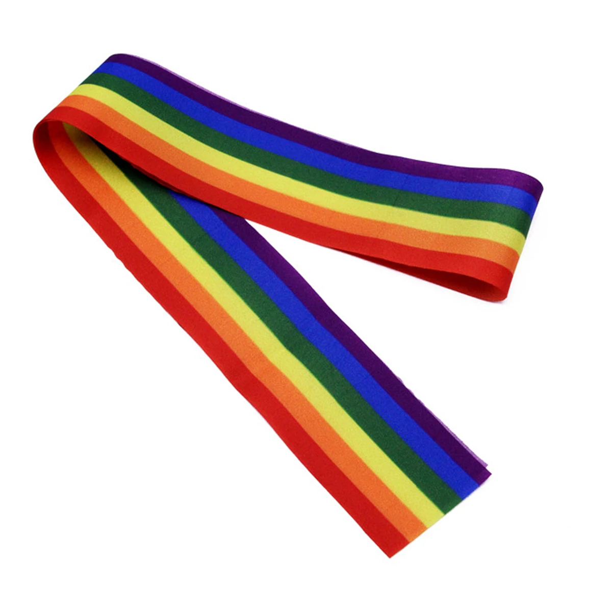 Rainbow Flag Long Ribbon,Lgbtq Six Color Rainbow Gay Pride Ribbon Flag ...