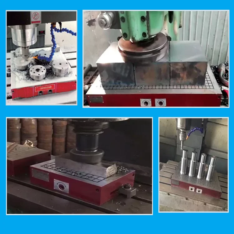 Milling Machine Efficient Work Use Quick Workholding Magnetic Table ...