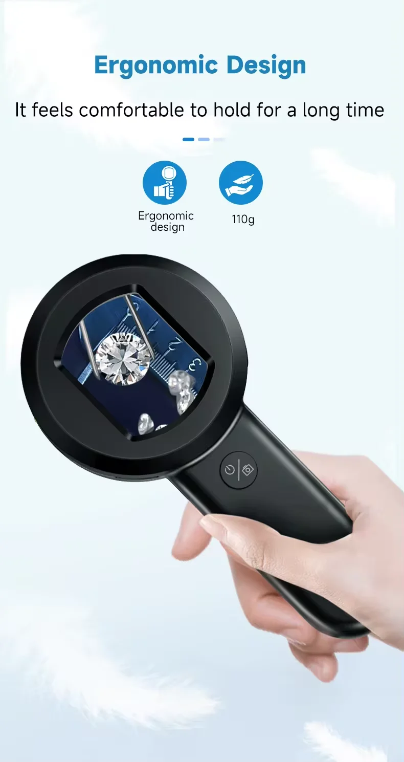 100x HM020 Digital Magnifying Glass - Perfect for PCB Inspection