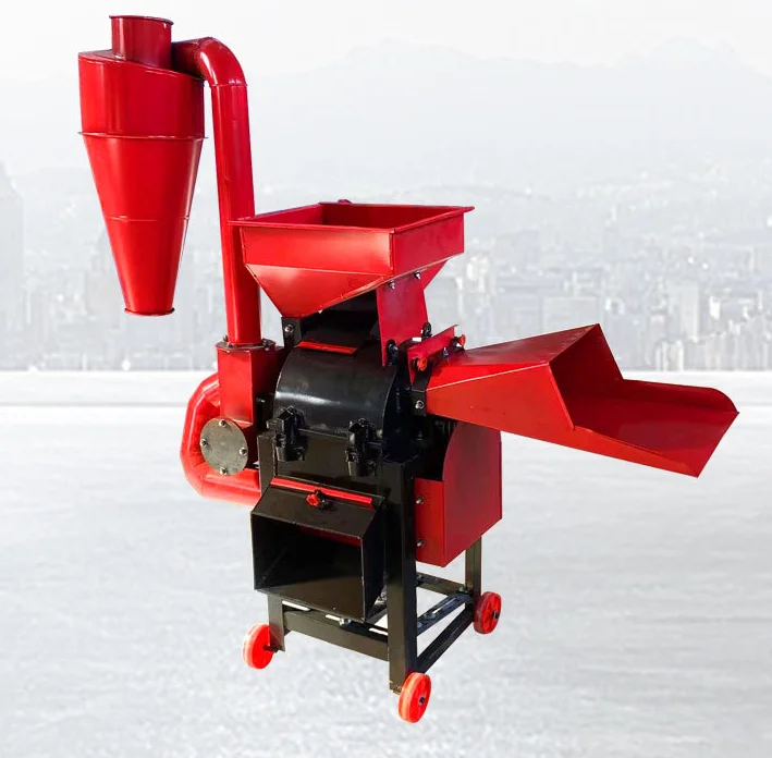 Farm Multifunctional Animal Feed Crusher Efficient Dry and Wet Dual ...