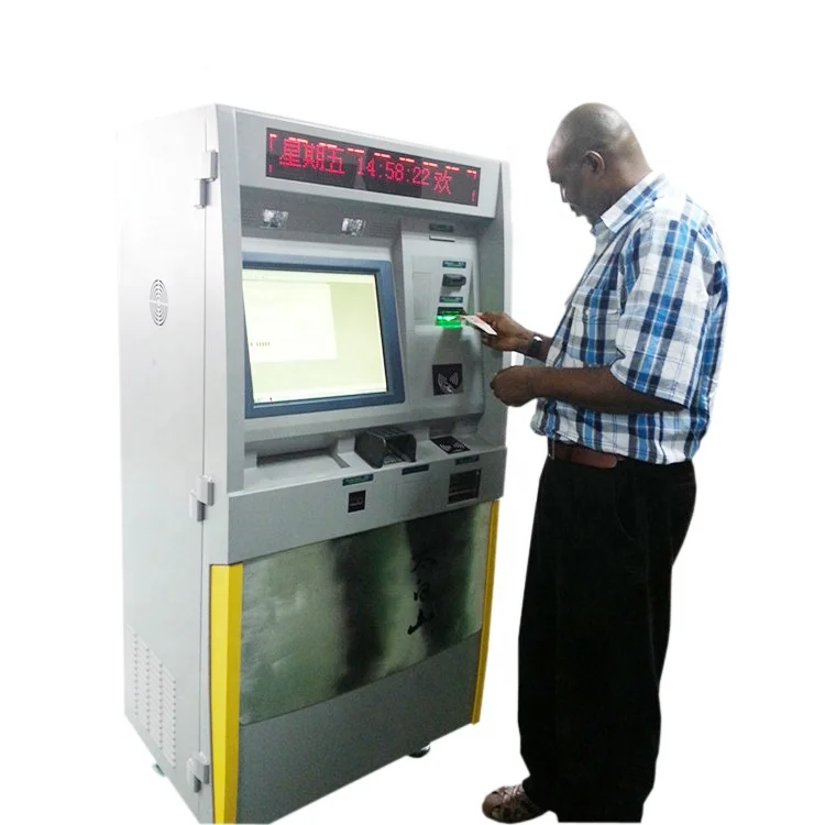 Self Service Subway/metro Bus Station Ticket Vending Machine With Cash ...
