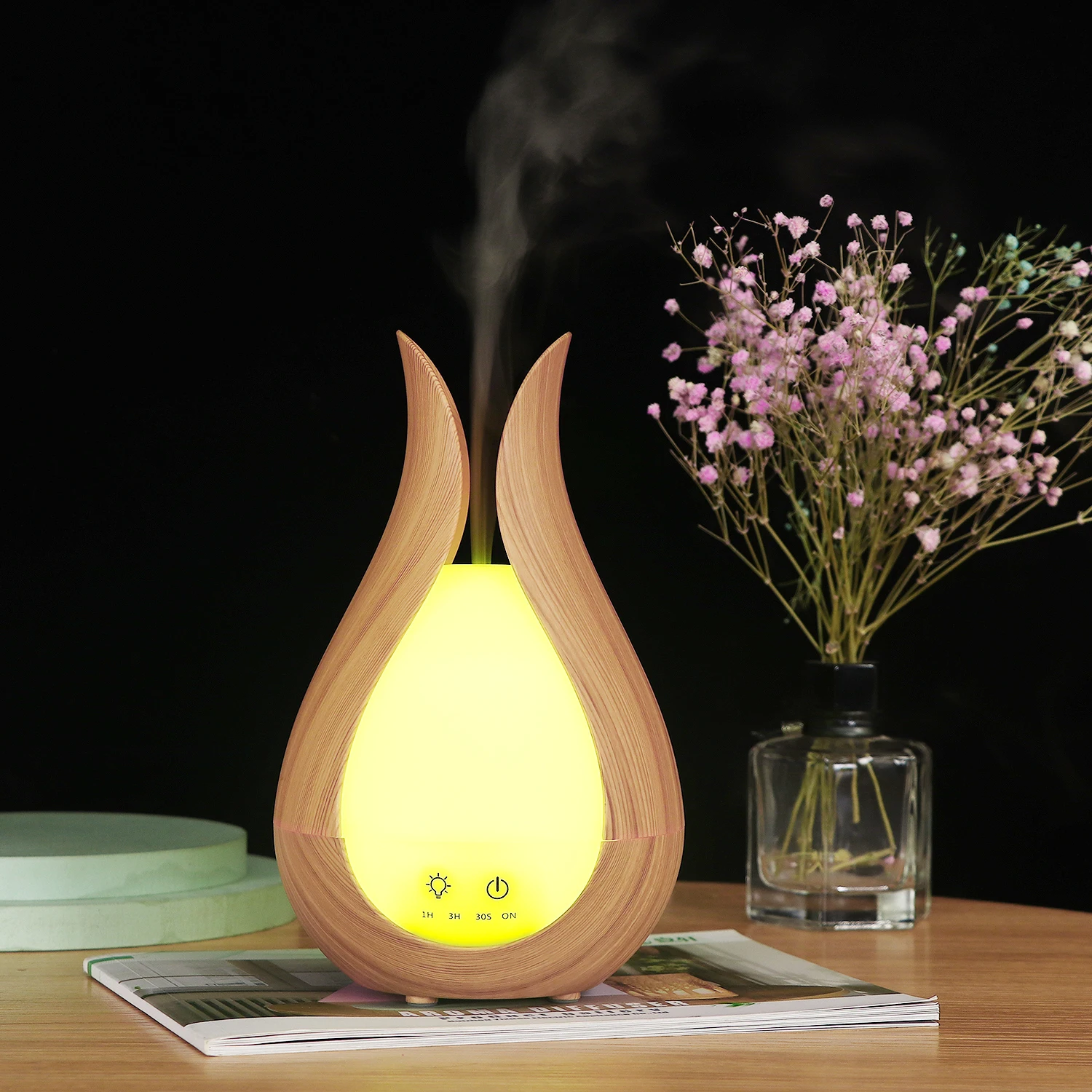 Unique Design Knorr Aromat Diffuser Home Use Colorful Led Light Aroma Diffuser Desktop ...