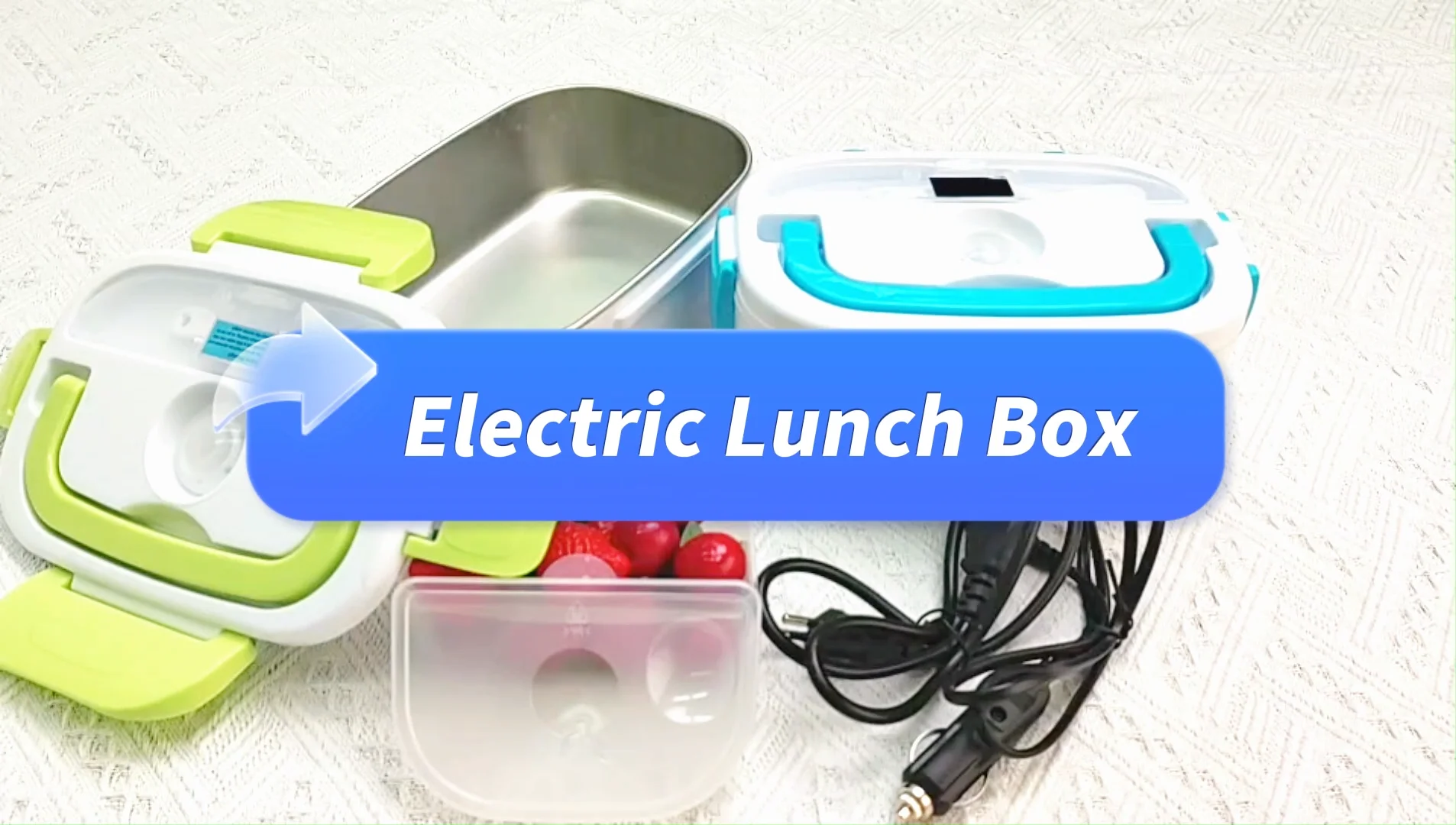 Electric Bento Box Portable Heat Boxes Food Container Bento Electric ...