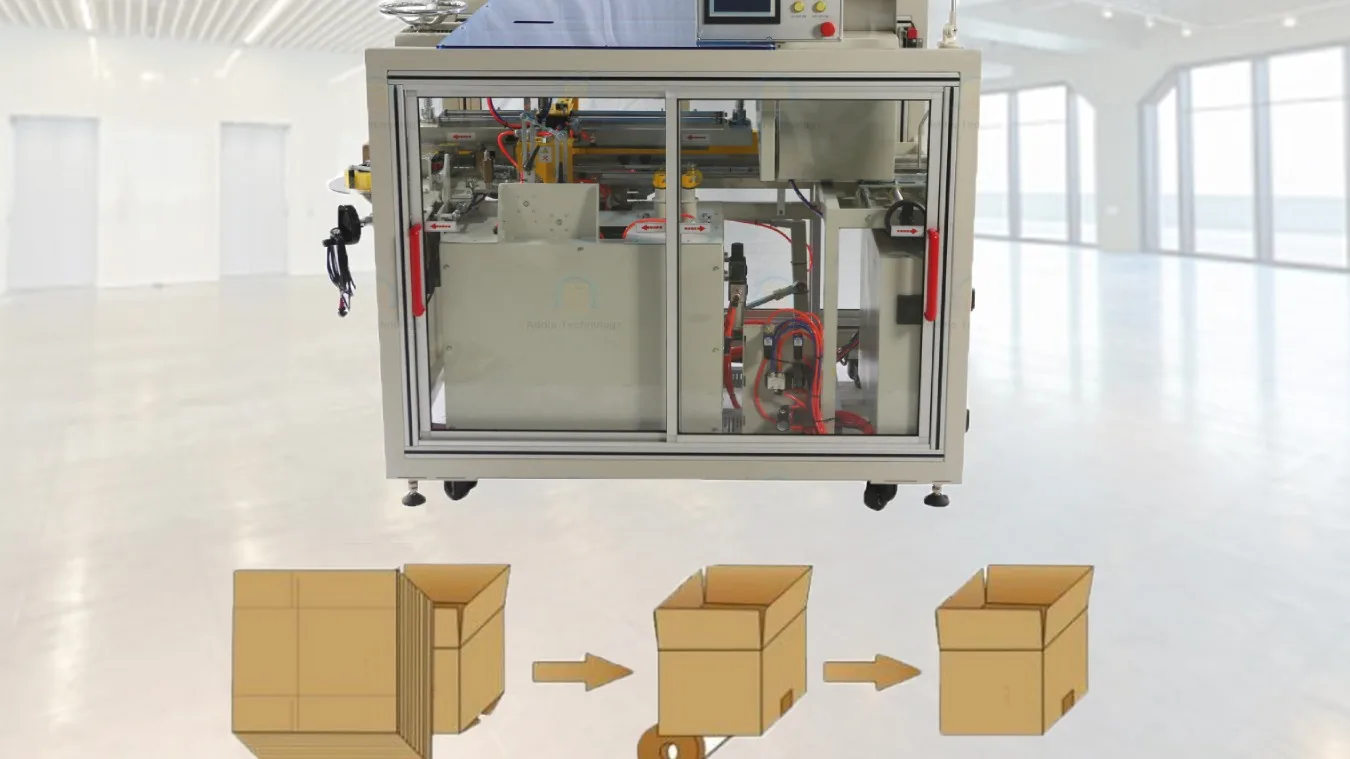 Standard Vertical Carton Unpacking Machine Production Line Carton ...