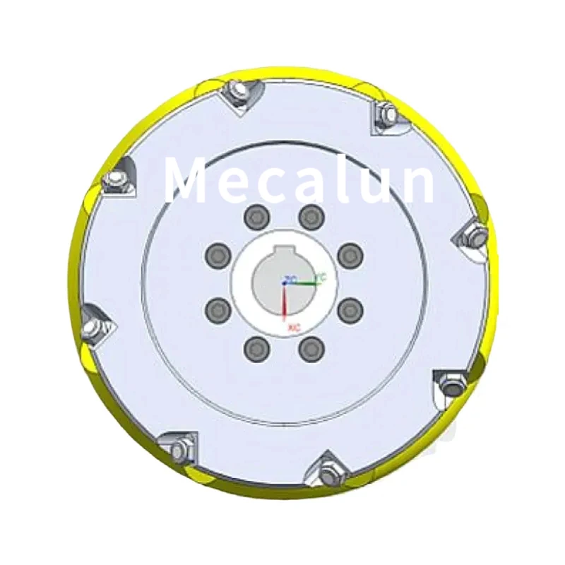 Heavy Load Omni Wheel Mecanum Wheel 18inch 457mm Polyurethane Wheel ...