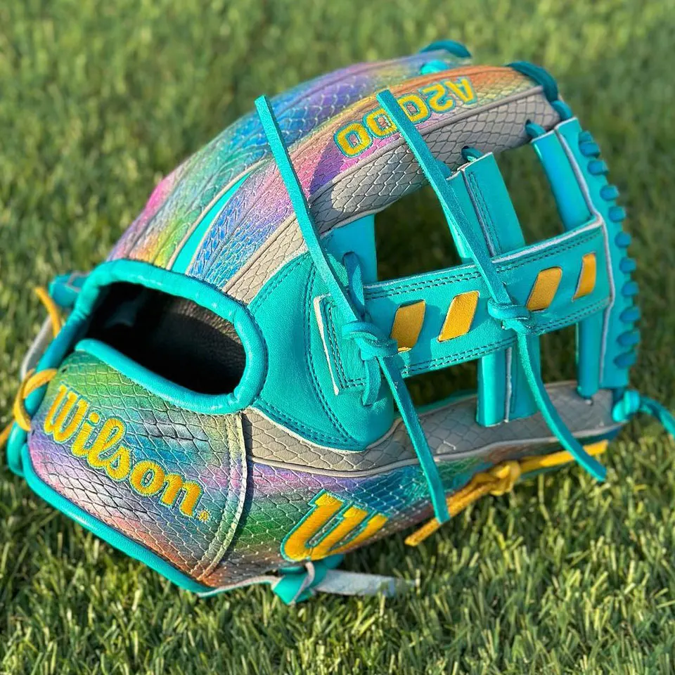 Custom A2000 Baseball Glove Baseball Softball Gloves Genuine Leather ...