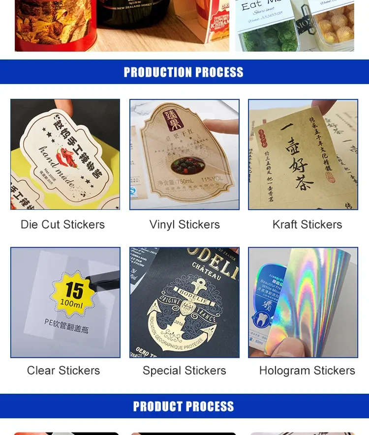 Customized Die Cut Logo Stickers Vinyl PVC UV Resist Printing Label ...