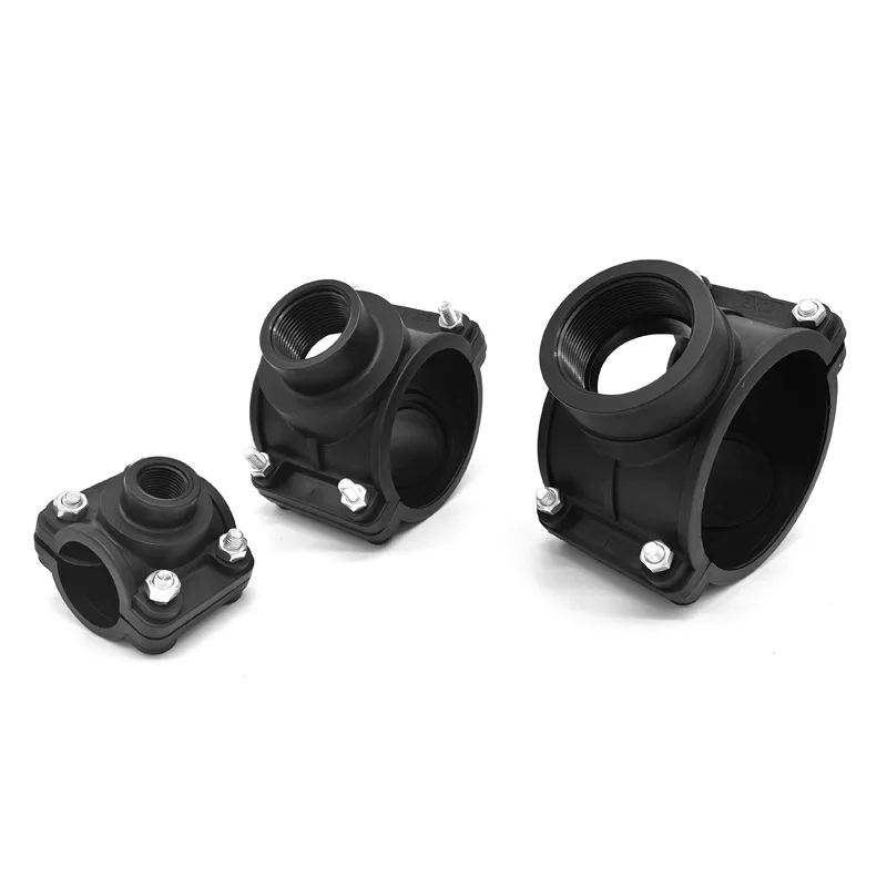 Hdpe Pp Pipe Irrigation Fitting Saddle Clamp For Farm Irrigation Systems - Buy Saddle Clamp For ...