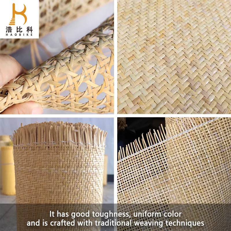 Modern PVC Bamboo Weaving Rattan - Natural Cane Raw Material