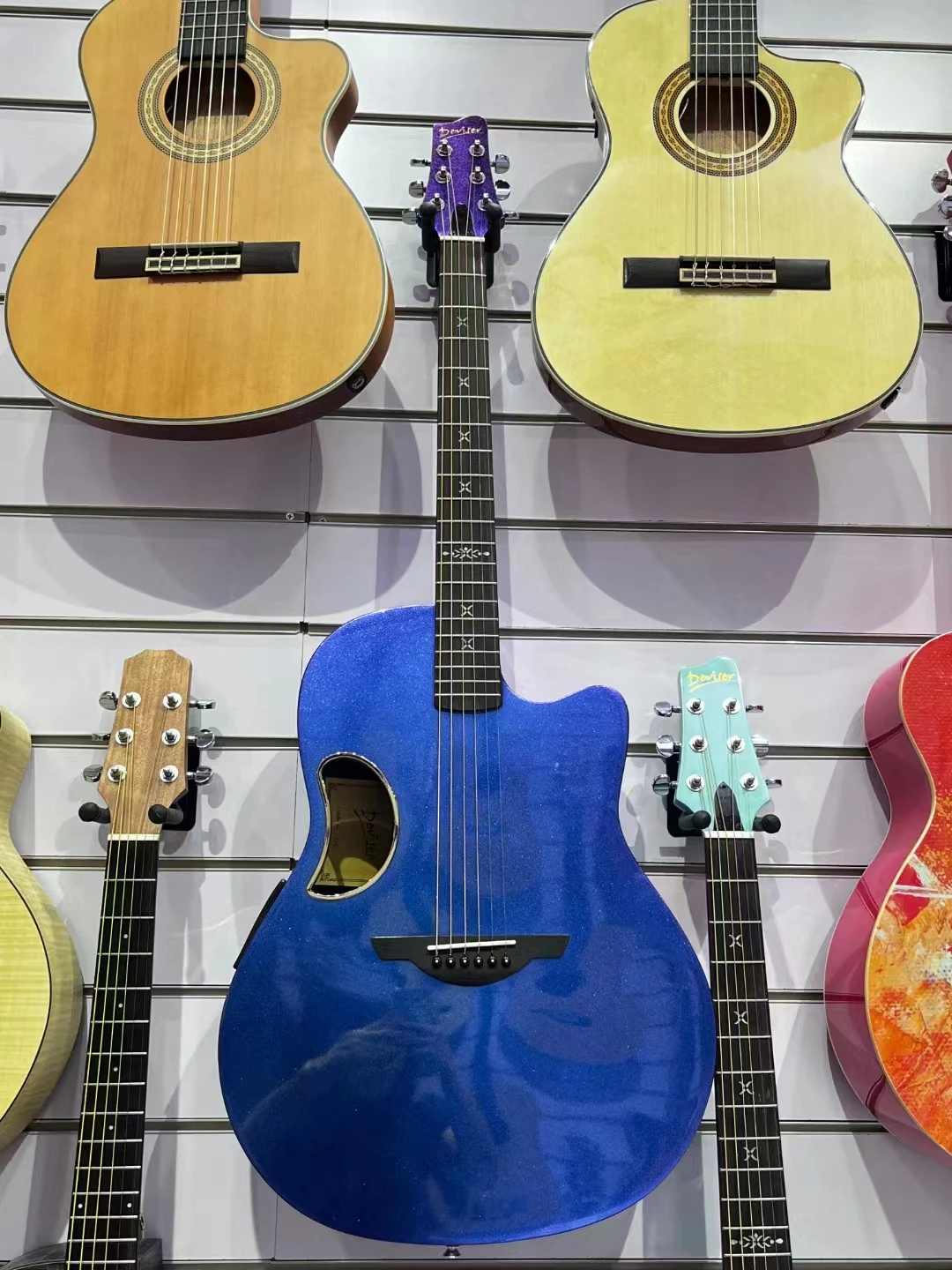 Deviser Acoustic Electric Guitar - Solid Spruce & Carbon Fiber