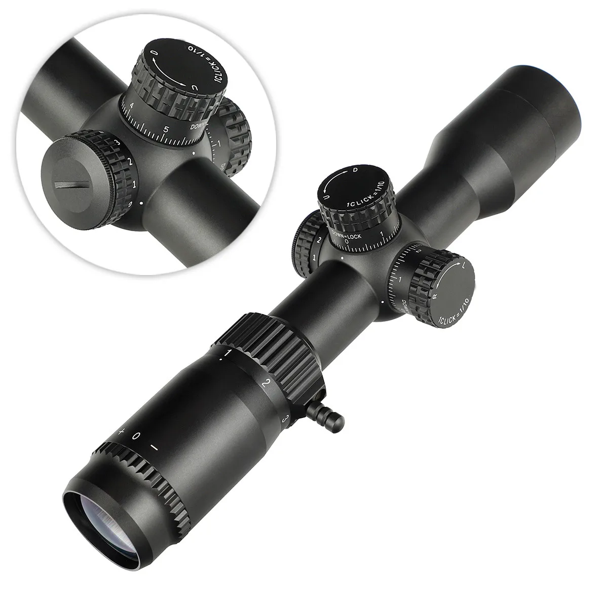 Oem Odm 1-6x36 Ir Sfp Compact Tactical Scope Illuminated Reticle Lpvo ...
