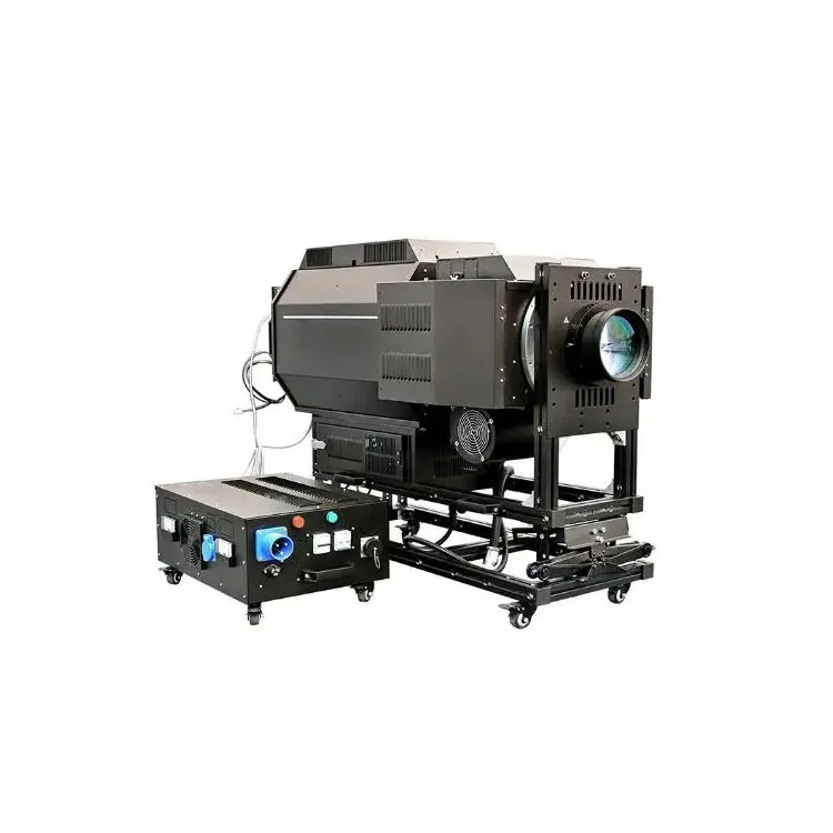 Outdoor Building 6000w 7200k Dlp Led Commercial Gobo 3d Advertising ...