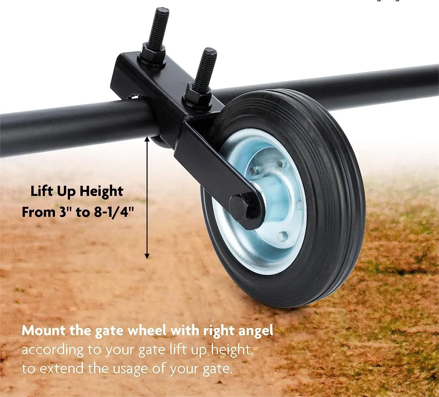 Gate Kit For Wooden Fence YONSIN 5" Heavy Duty Spring Loaded Gate ...