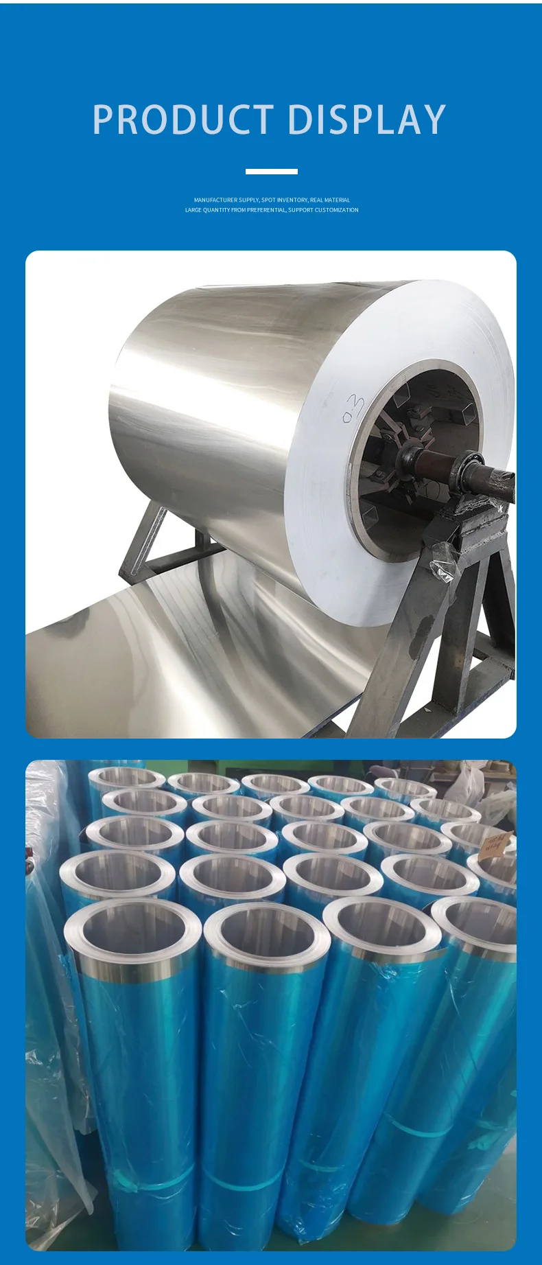 High Reflective 3003 H14 Aluminum Roofing Sheet Reflector Aluminum ...