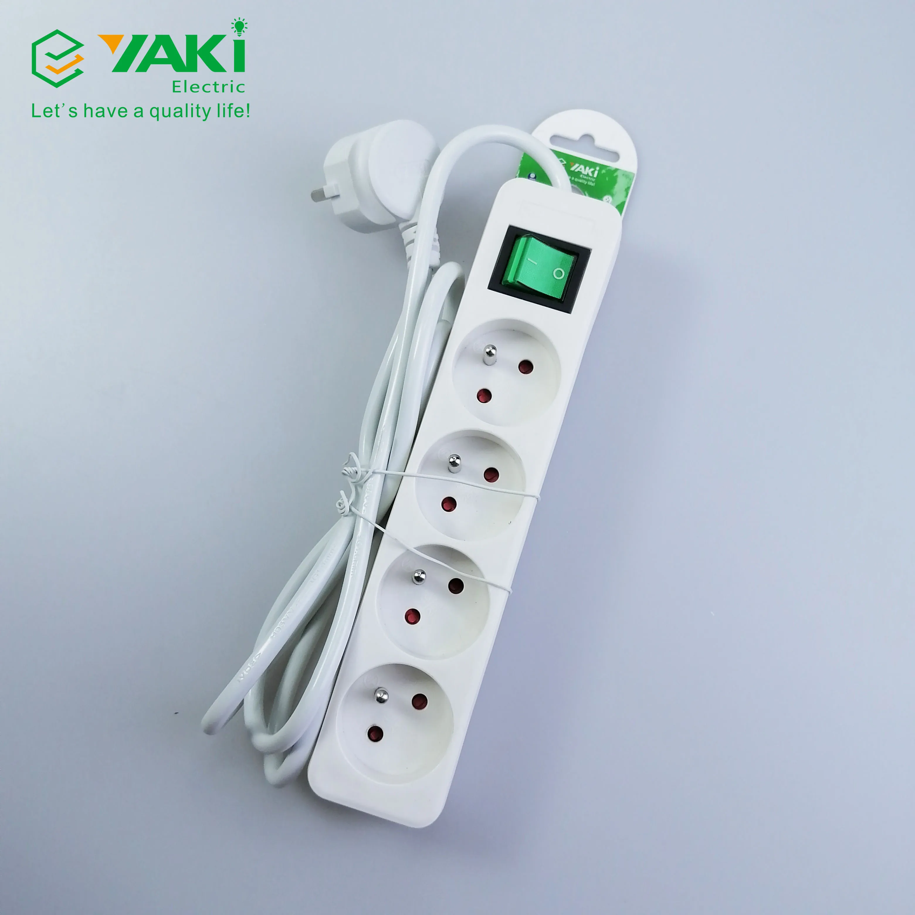Europe Extension Socket Power Strip - 3/4/5 Gang French Socket