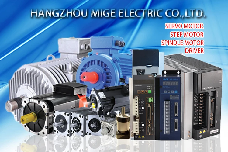 750w 80ST-M02430 Ac Electric Motor with Brake - Mige Quality