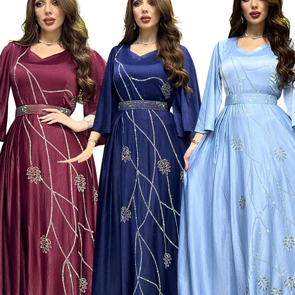 Wholesale Ethnic Kaftan Dresses Islamic Clothing Women Casual Wear ...