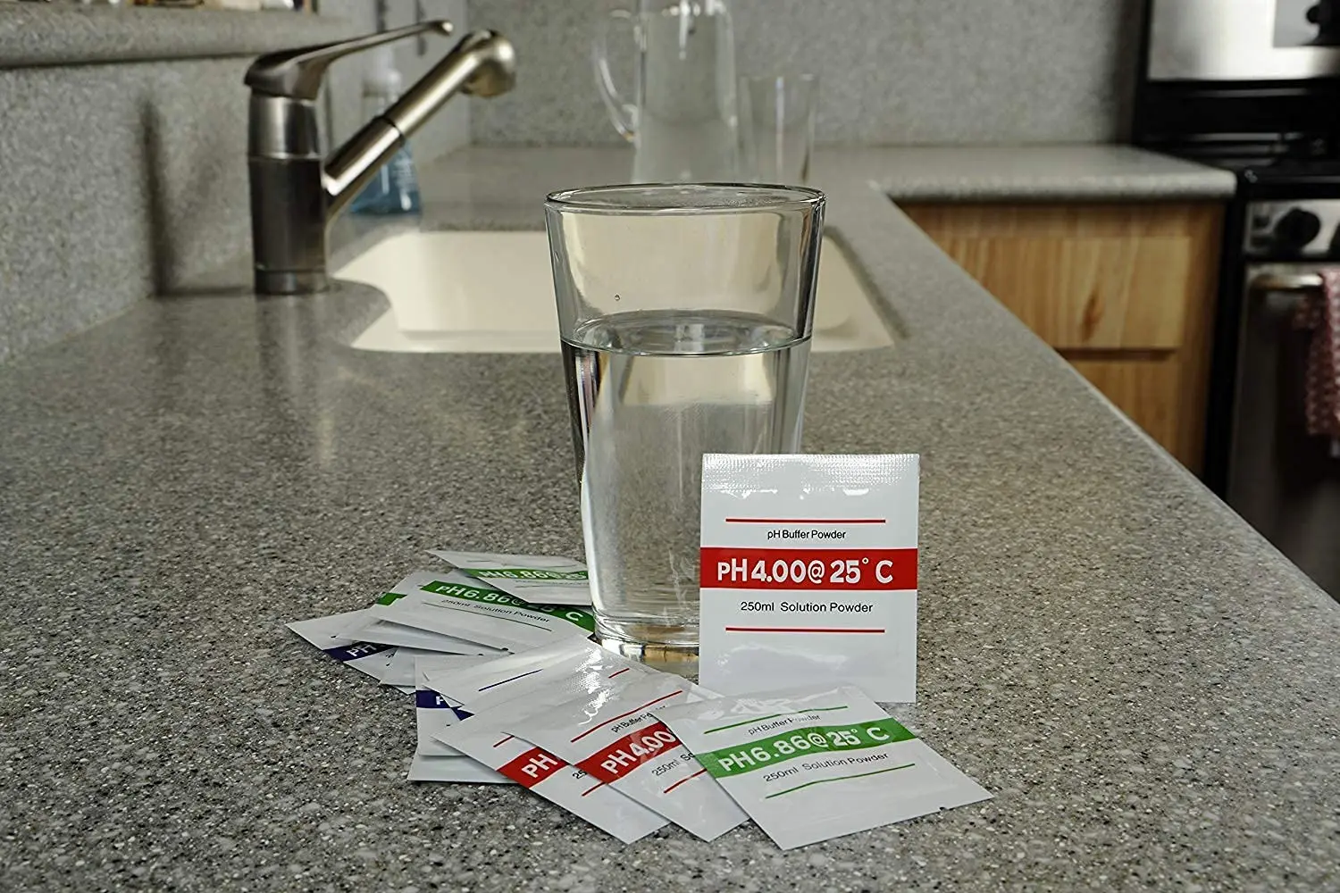 Ph Buffer Powder 4.00/6.86/9.18 Calibration Solution Powder Packets For ...