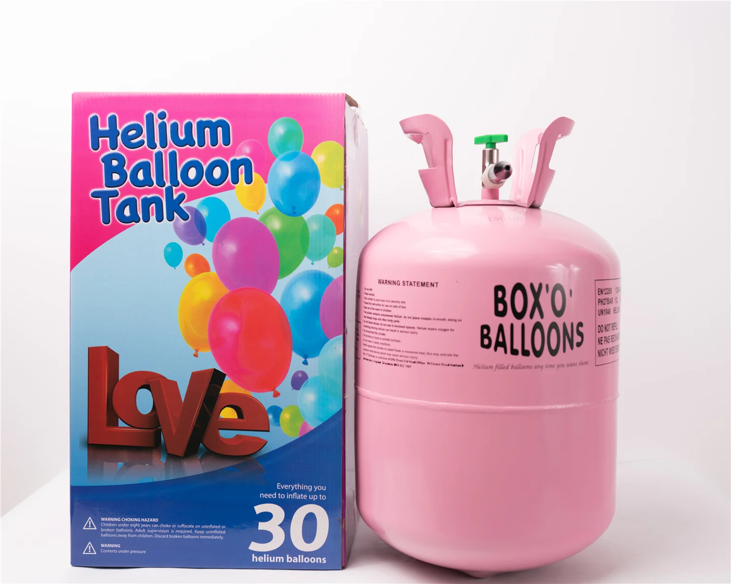 Ce And Dot Certified 30 Balloons Helium Gas Tank Disposable 13l Helium ...