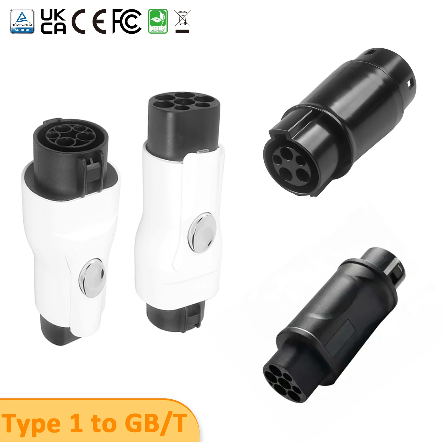 Ac Charge Connector Type 1 To Gbt Charger Ev Charging Cable Adapter For ...