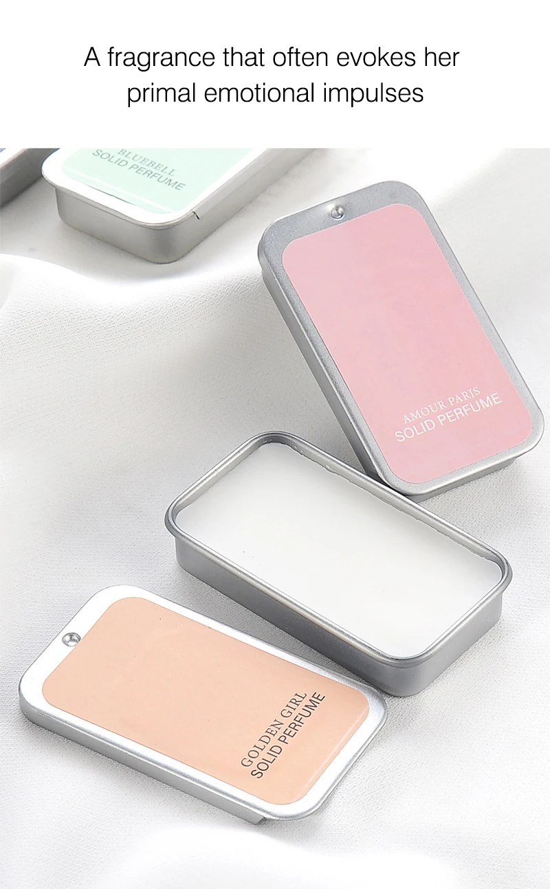 Solid Pocket Perfumes - Long Lasting Fragrance Gels