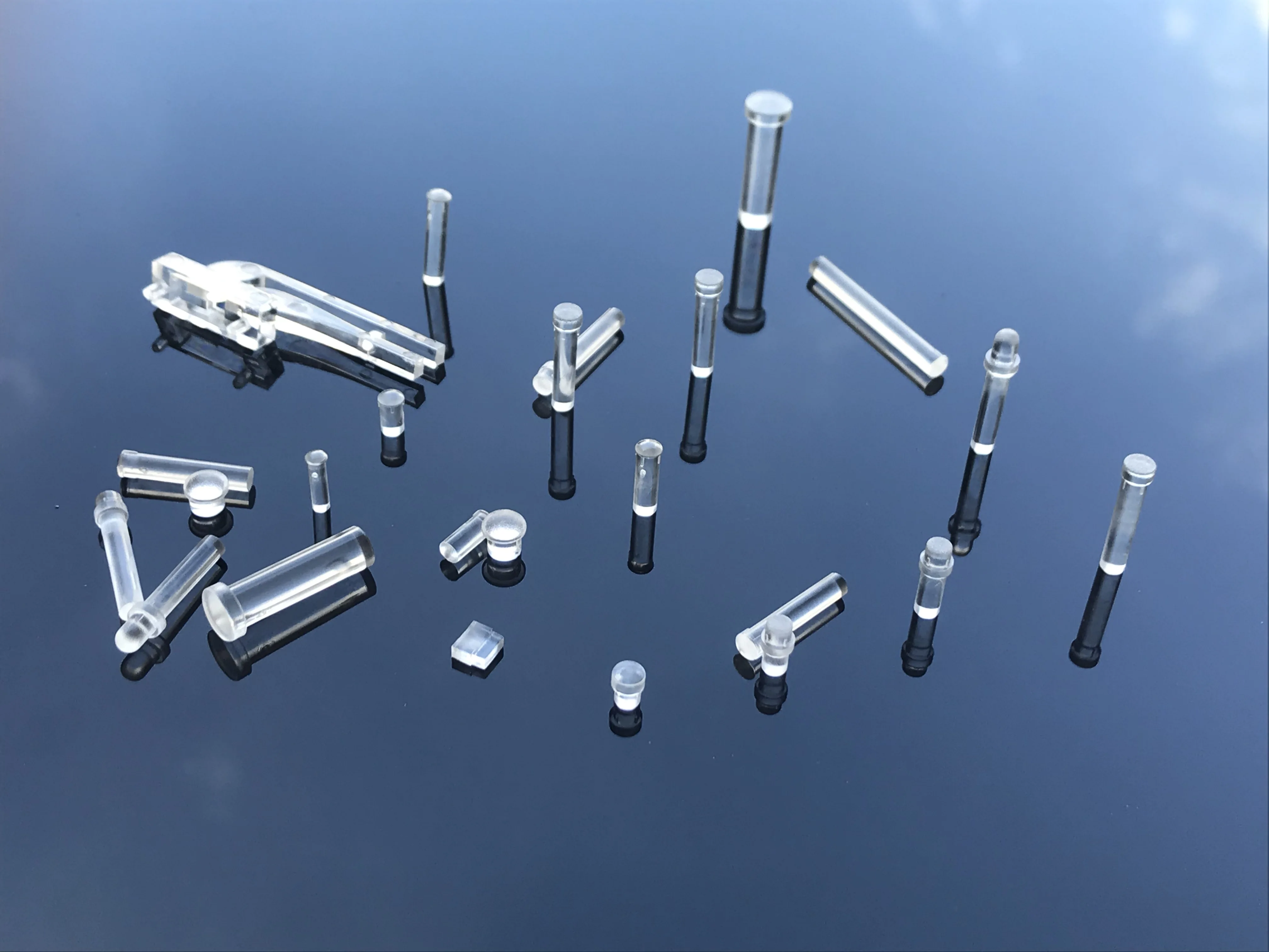 EYOO Plastic LED Light Guide Pipe - Transparent PC Material