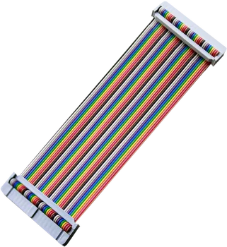 Siron X200 Ul2651 28awg Rainbow Ribbon Harness Cable Wires With Idc Connectors Cable - Buy ...