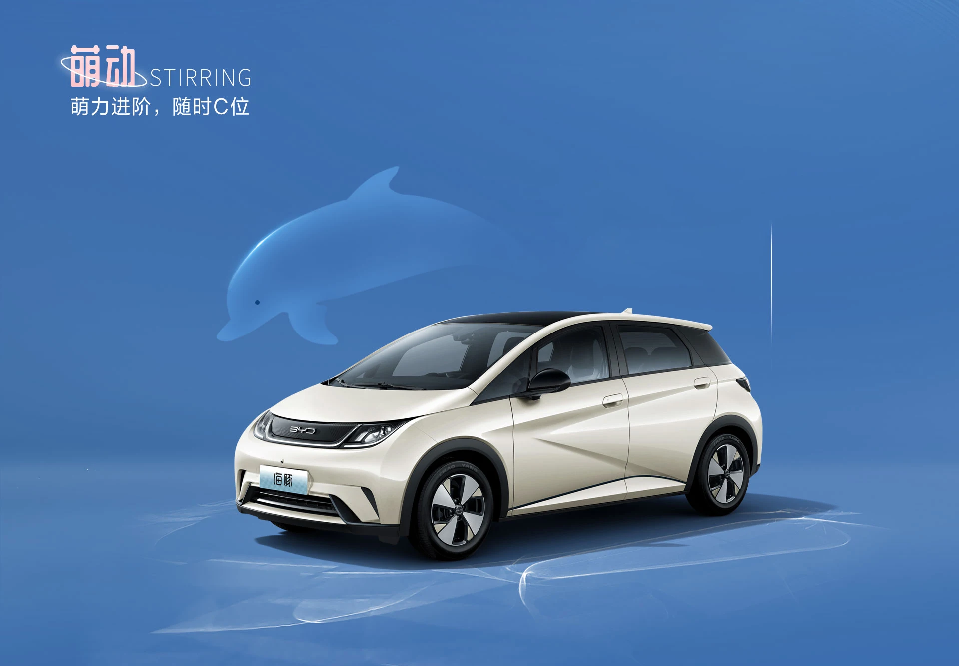 New Byd Dolphin Free 5 Door 5 Seats Electric Hatchback With 4 Airbags ...