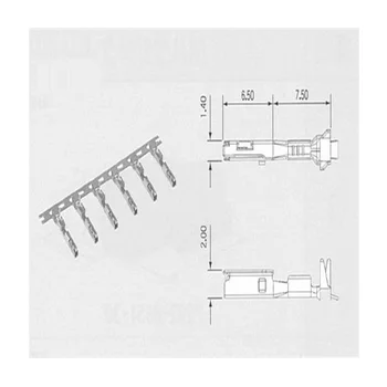 Yazaki Terminal Connector 7116-4415-02 Connectors Terminals Conector Accessories Automotive ...
