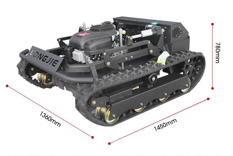 LongJie Remote Control Electric Lawn Mower 608-900A – All-Terrain, 4 ...