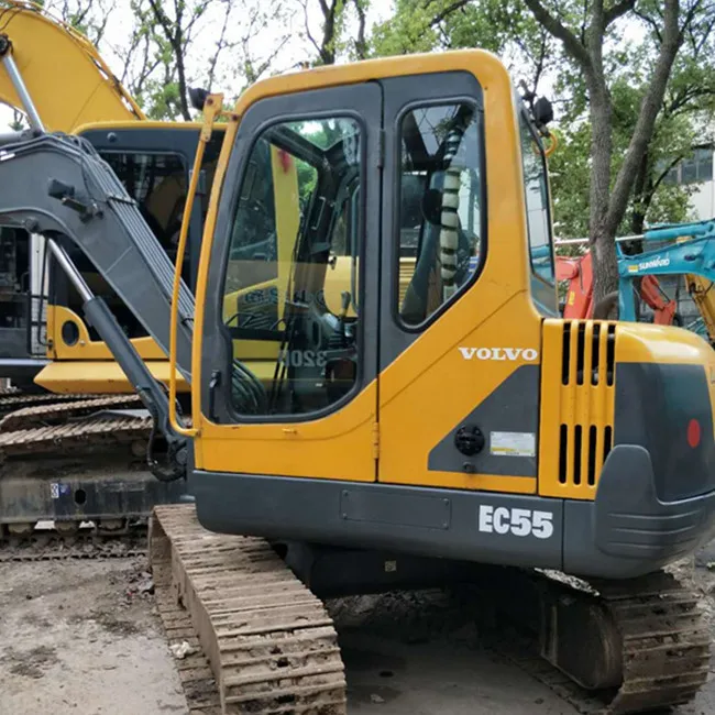 Used Excavators Mini Excavators Volvo Ec55 Ec55d Ex60 Construction ...
