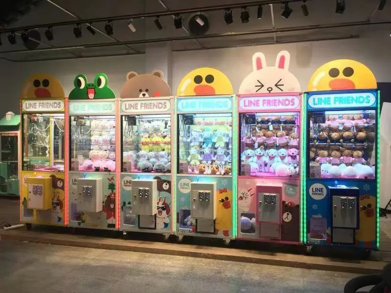 Crane Plush Toy Doll Claw Stuffed Toy Game Machine Claw Machine Full ...