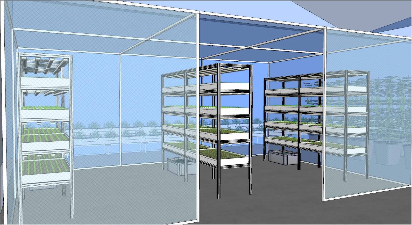 Diy Customization Greenhouse Stackable Automatic Hydroponic Grow Rack ...