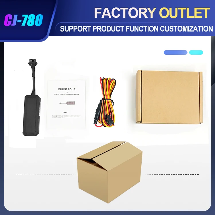 Yuntrack Cj780 2pin Real Time Location Geo Fence Historical Track Stable Low Cost Gps Tracker ...