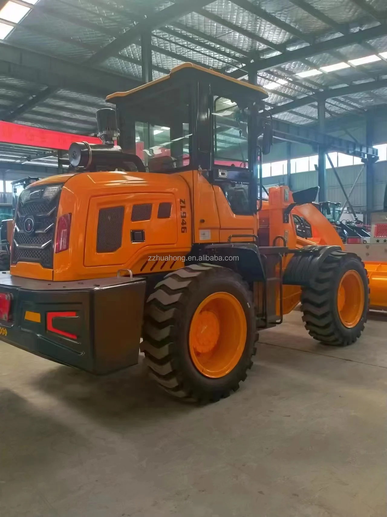 Front End Wheel Loader Zl928 Rated Load Capacity 1600kg Engine Power ...