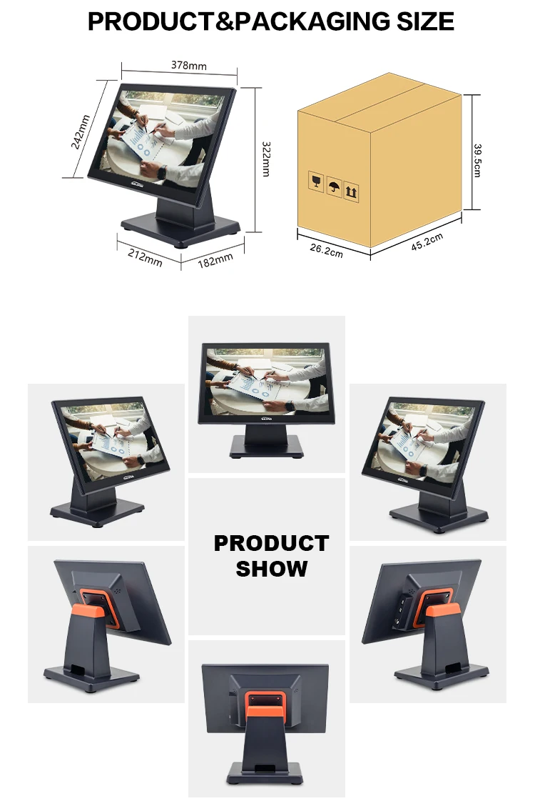All-in-one Touchscreen Cash Register Android Pos System RK3566