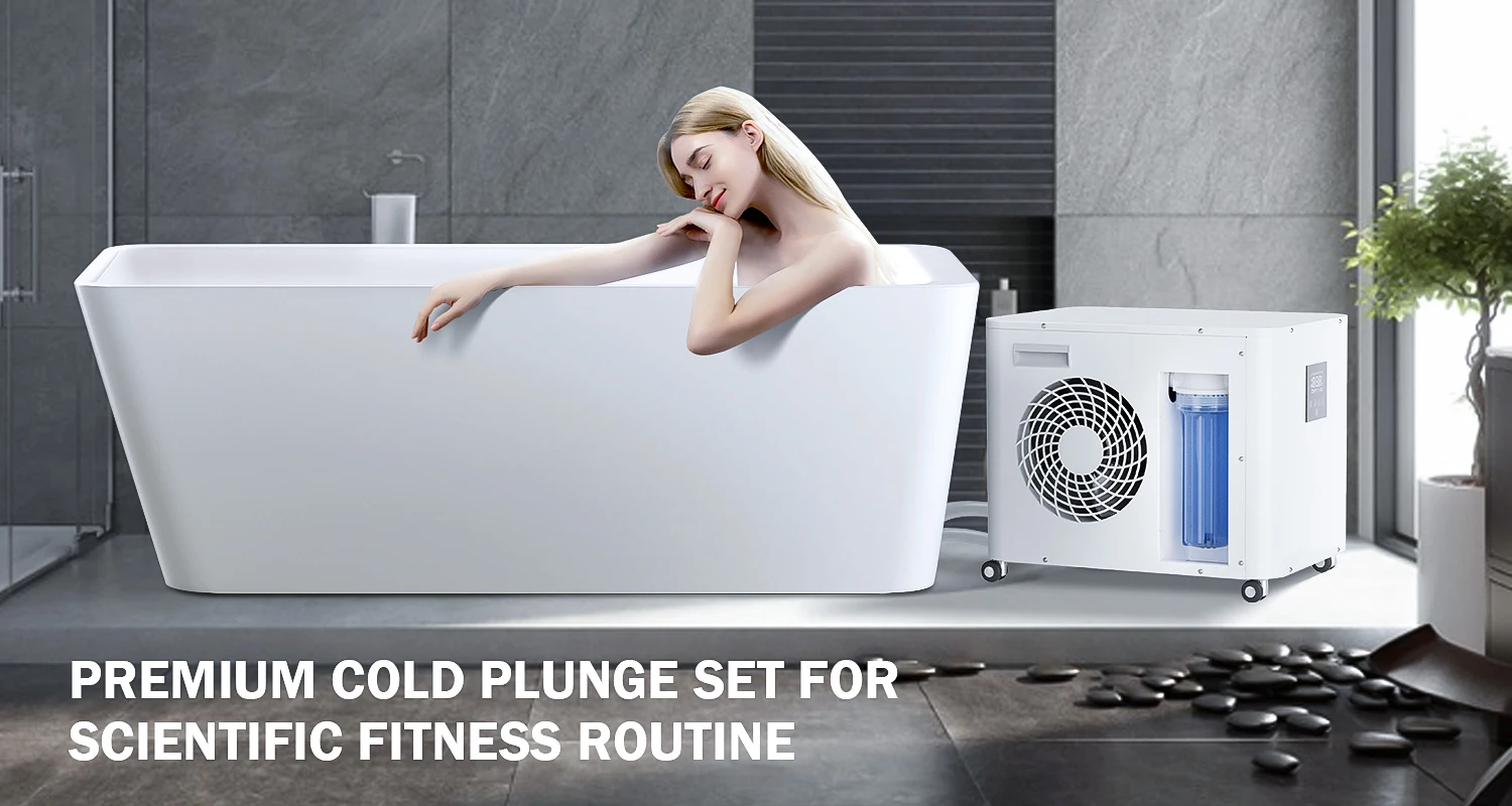 Freestanding Cold Plunge Tub Acrylic Ice Water Plunge Bathtubs for ...